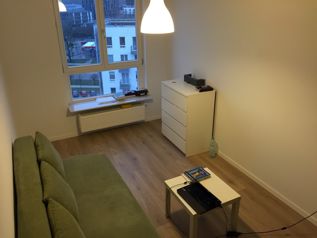 Large 15m2 Room In New Apartament 2015 Warsaw oliborz Close To