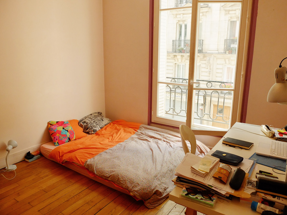 Sunny 15m2 Room In Large 80m2 Flat In The Center Of Paris Room For
